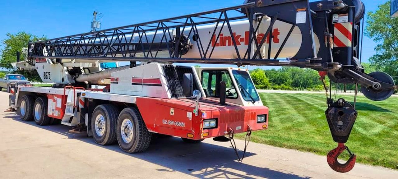 Link Belt HTT-8675 Series II Mobile Crane | AllMachines