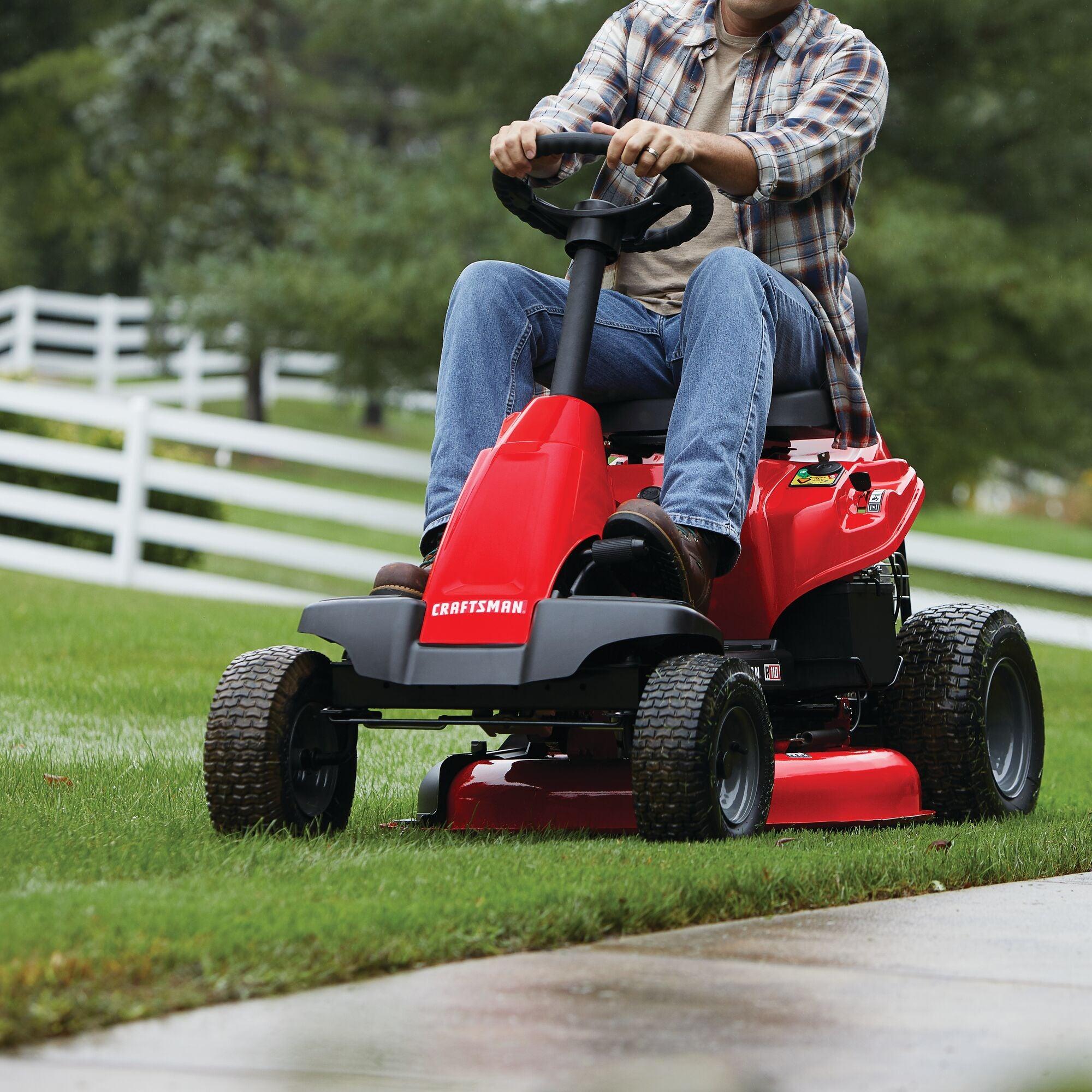 Craftsman 30-in Gear Drive Mini Mower with Mulching Kit (R110)