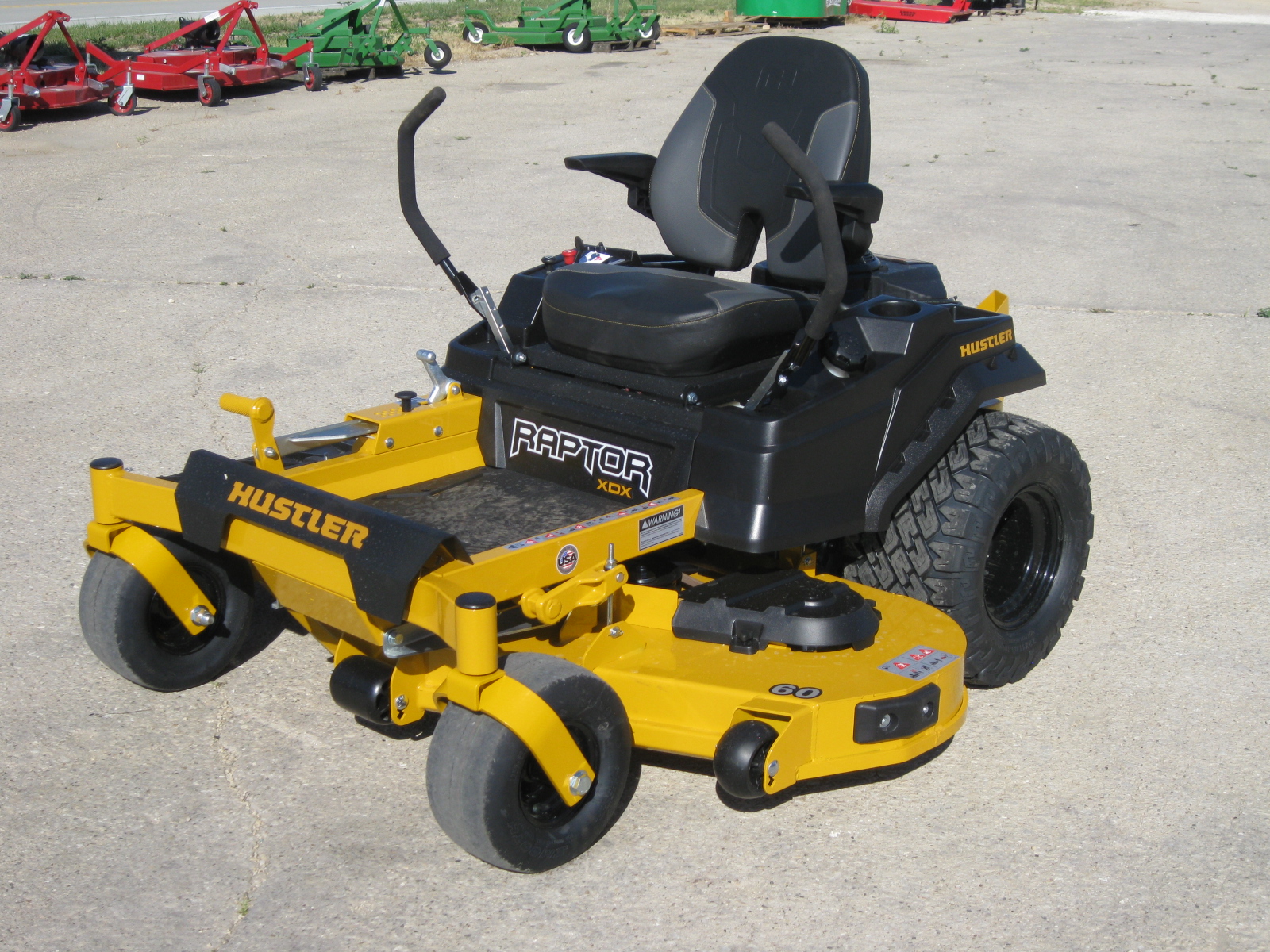 Hustler Raptor XDX - 60-in Deck Mower | AllMachines